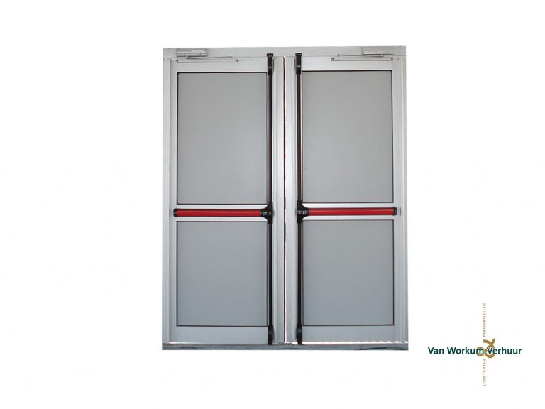 Nooddeur incl. push-bar - Van Workum Verhuur